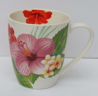 EILEEN'S RESERVE by NEW ANCHOR INC BONE CHINA COFFEE TEA MUG FLOWERS ...