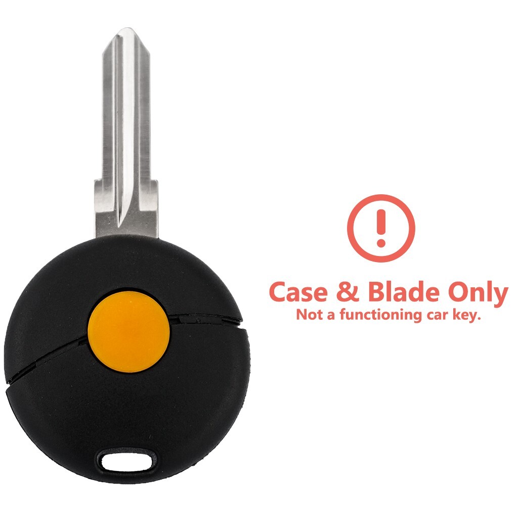 Mercedes 1 Button HU64 Replacement Car Key For Smart Fortwo Coupe ...
