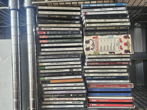 Lot Of 86 Rare Label Classical Music CDs In Original Cases w/ Box Sets ...