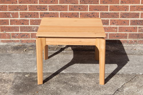 Paddington 600mm Lamp Table - Solid Messmate Timber | eBay