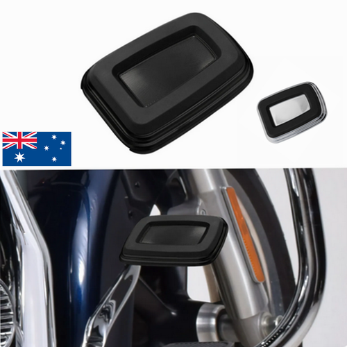 Motorcycle Rear Brake Pedal Pad Cover Harley Touring Softail FL FLD ...