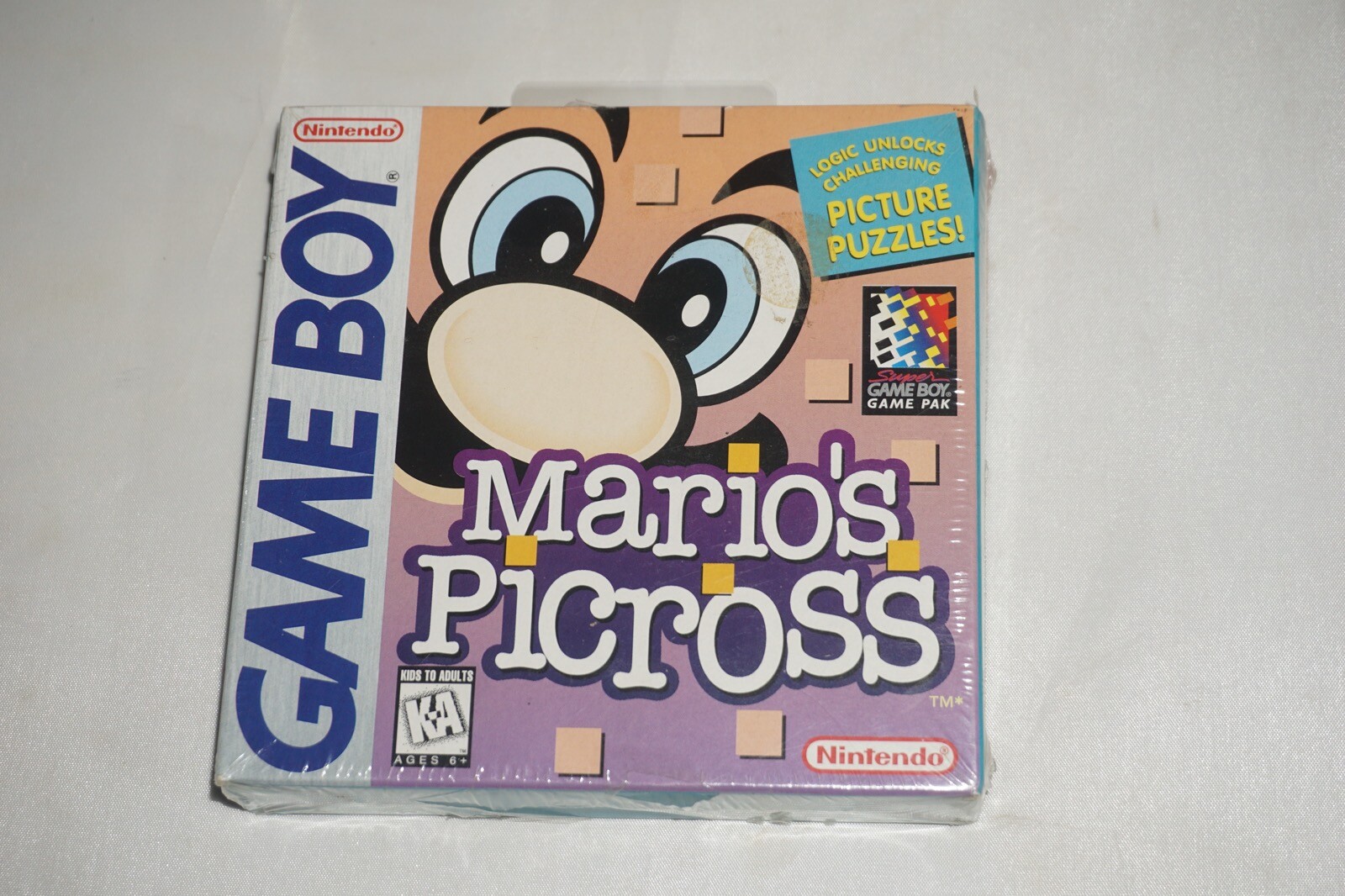 Mario's Picross (Nintendo Game Boy, 1995) for sale online | eBay