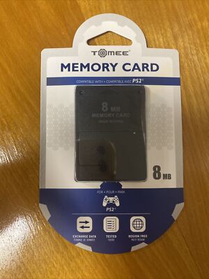 New 8MB Memory Card For Sony Playstation 2 PS2 by Tomee | eBay
