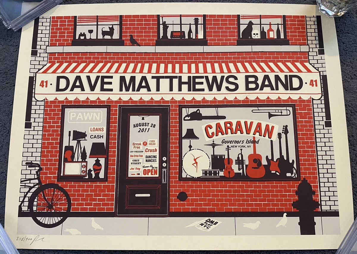 Dave Matthews Band Caravan Poster