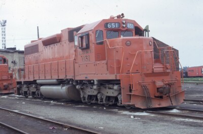 EJ&E ELGIN JOLIET & EASTERN Railroad Train Locomotive Original 1970 ...