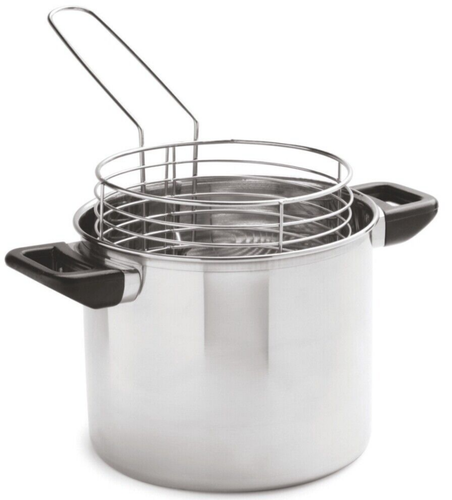 Tall&Deep Induction Stainless Steel Chip Pan with Robust Stainless ...