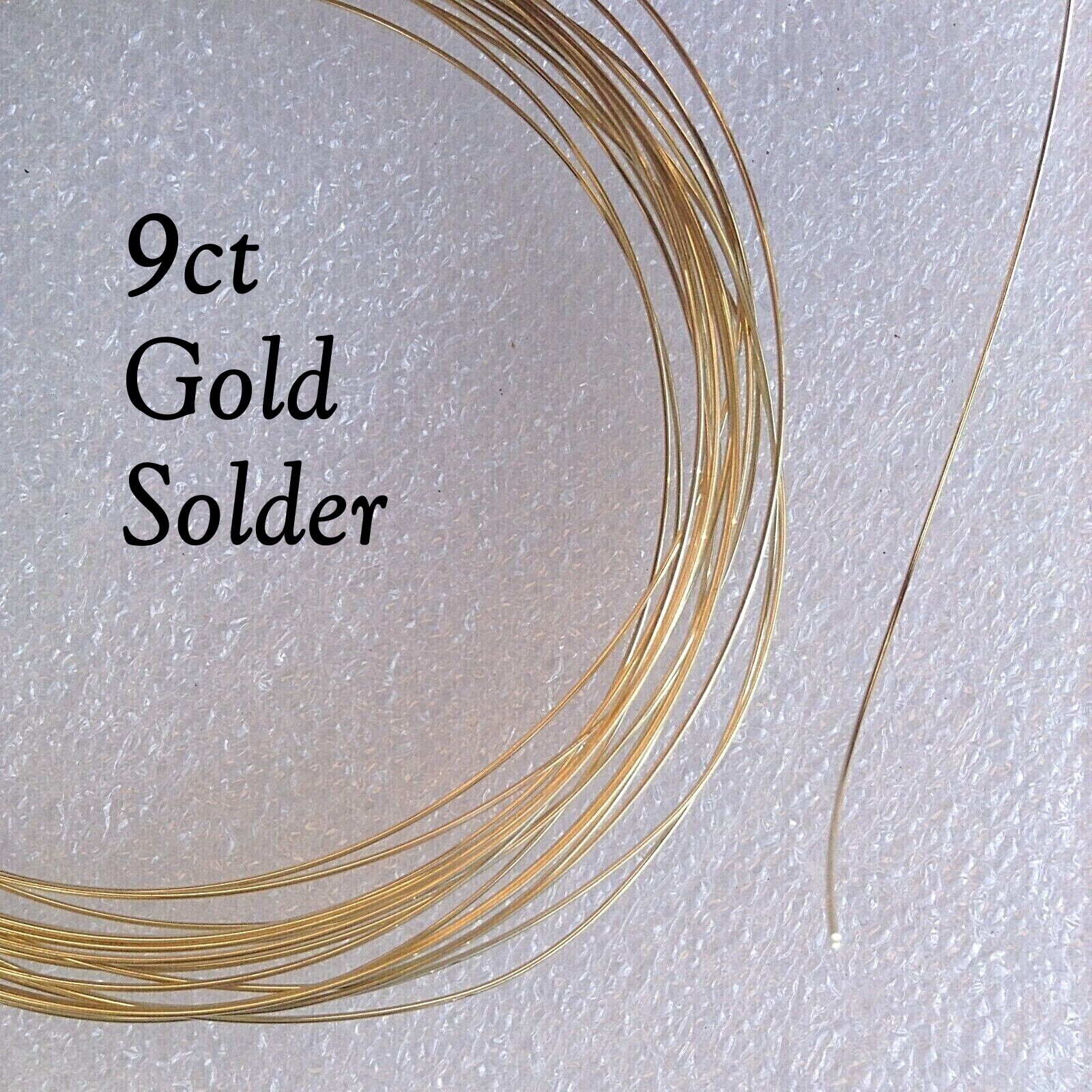 9ct Yellow Gold Solder easy, medium hard Making Repairing Fine ...