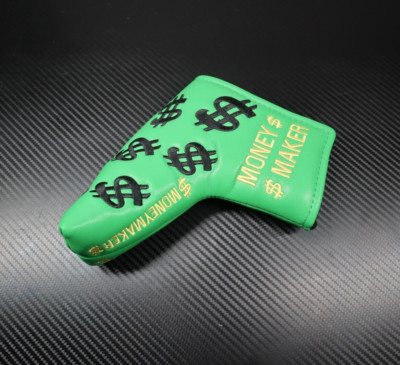 SCGOLF MAGNETIC Money Maker Putter Cover Blade Head Cover with Free ...