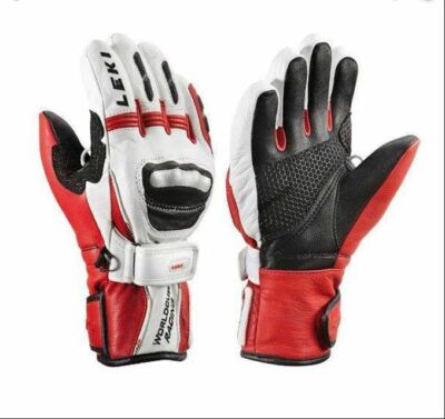 Leki World Cup Jr Pro White Gloves 5.0 | eBay