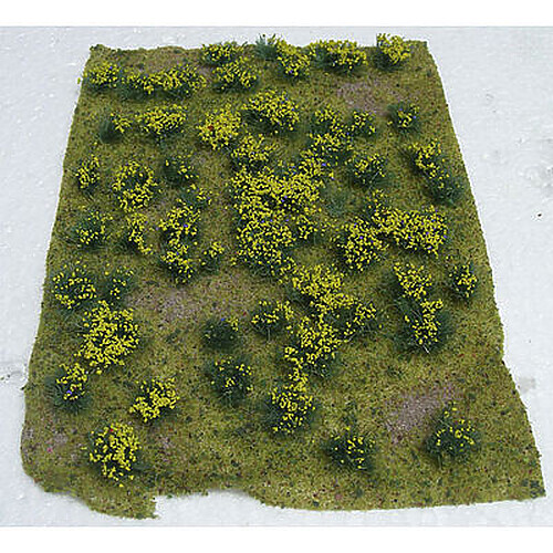 JTT Flowering Meadow Mat - Yellow Sheet - Model Railroad Grass Mat ...