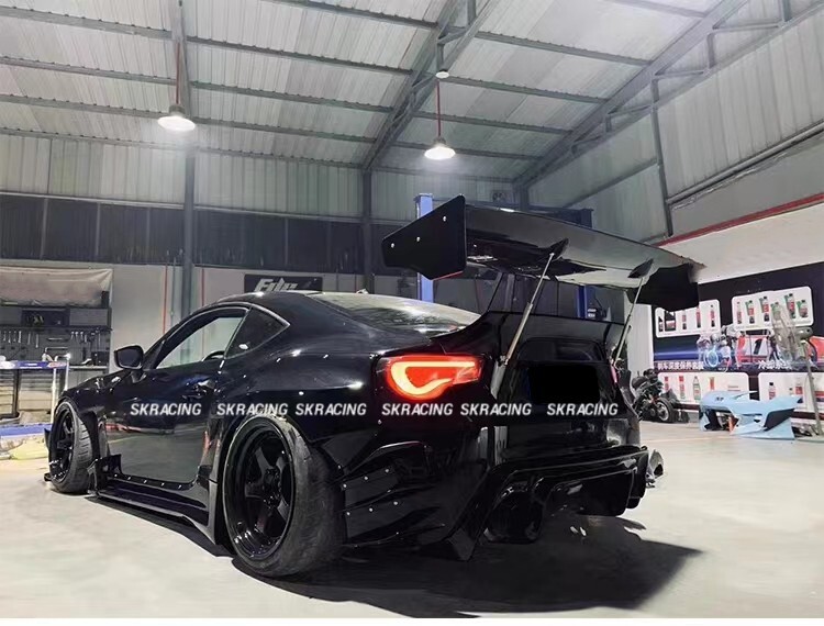 Universal GT-Style Racing For Car Real Carbon Fiber Wing Spoiler Rear ...