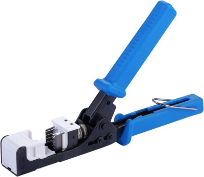 Termination Tool 45 Degree RJ45 Keystone Jack Speed Crimping Tool for ...
