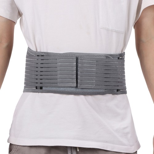 Lower Back Brace Lumbar Support Belt with Reflective Straps for Running ...