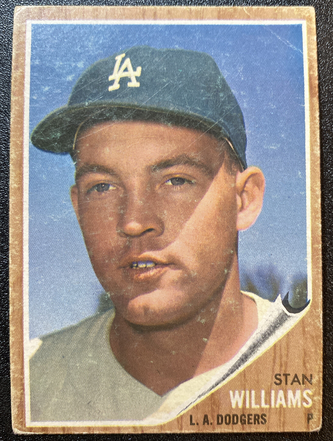 1962 Topps Semi High #515 - Stan Williams - Dodgers - VG+ | eBay