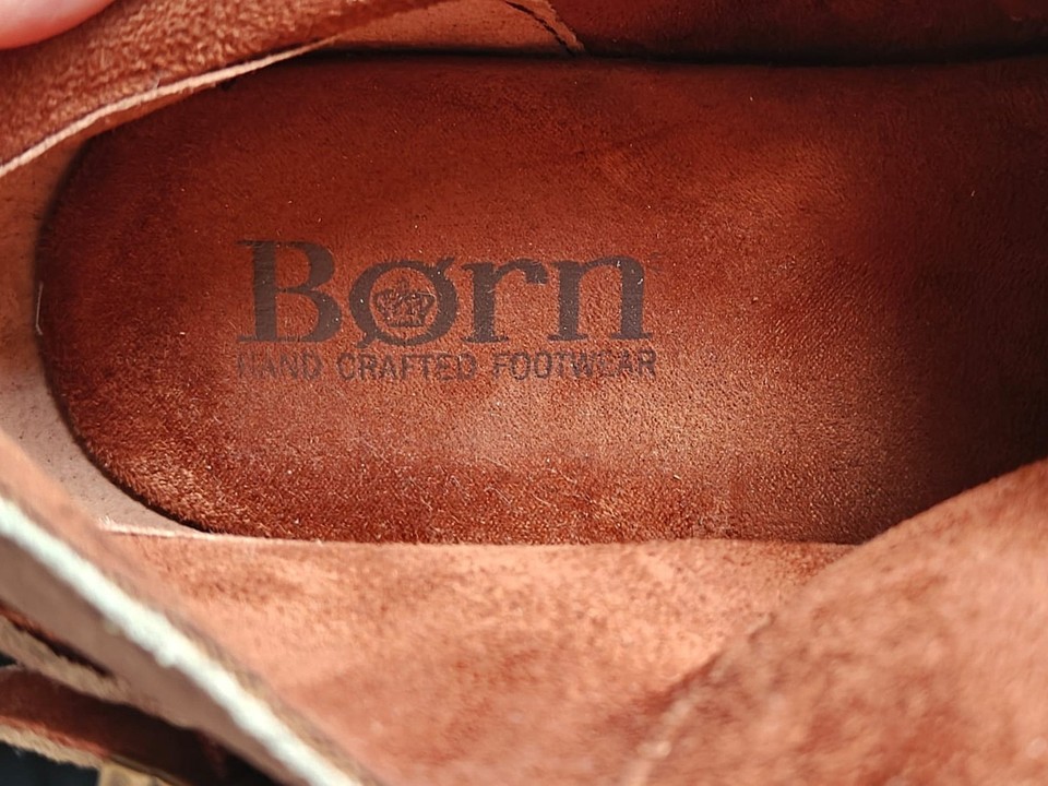 Born Jorgette Casual Ankle Booties Womens Size 11M Tan Brown Leather ...
