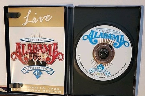 Alabama For the Record Dvd, CD, VHS Lot Country Music Supergroup | eBay