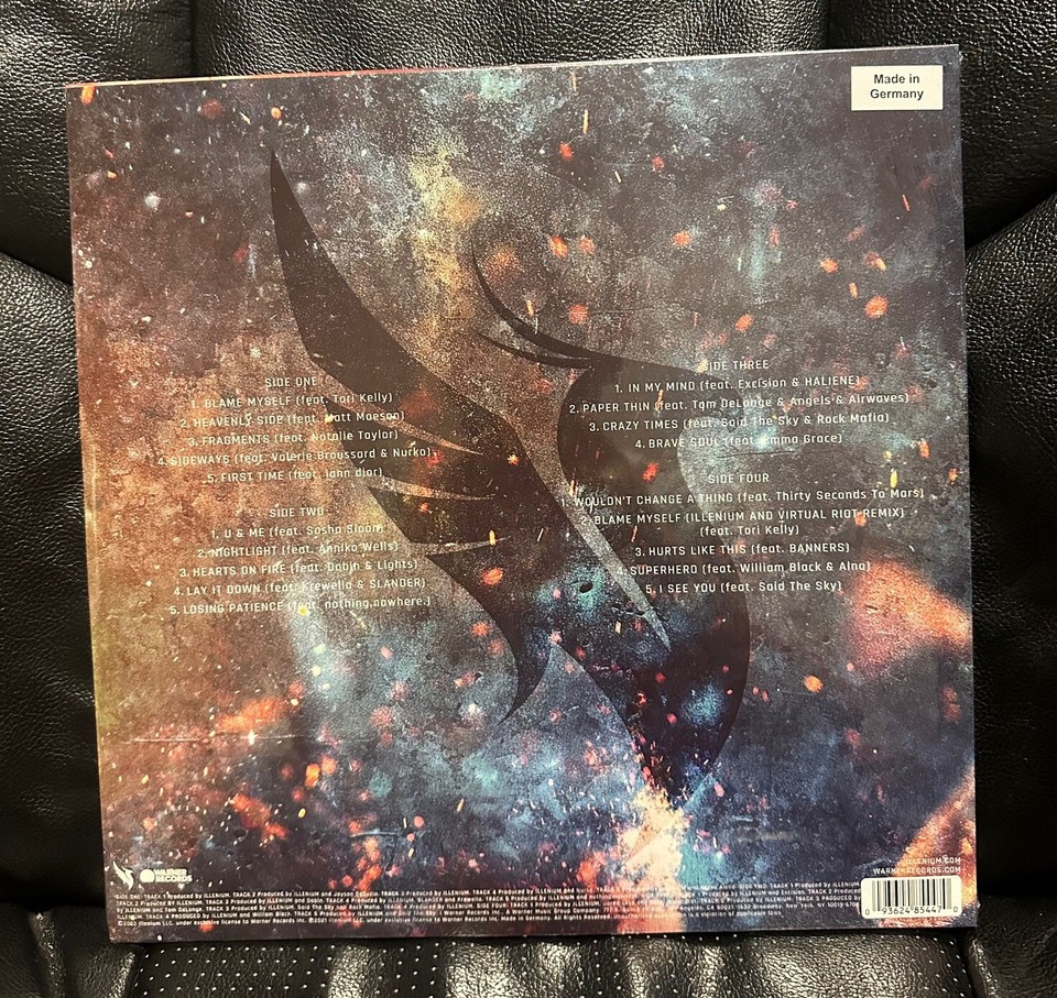Illenium Fallen Embers Translucent Orange Vinyl Record Store Day RSD ...