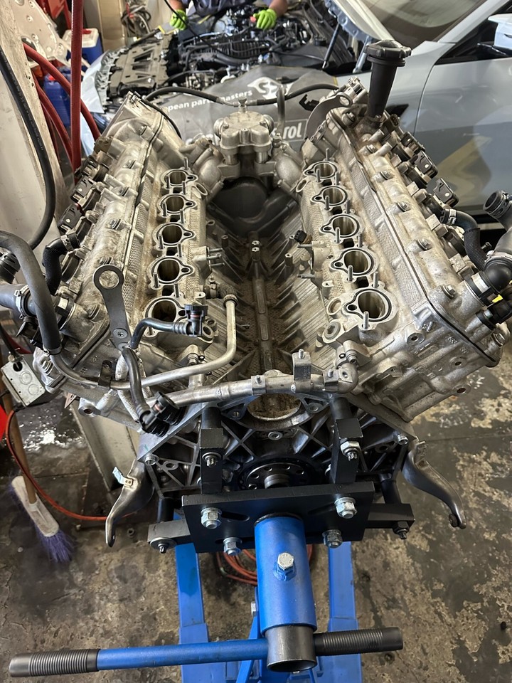BMW S85 Engine Long Block w/ ACL Race Rod Bearings & BE Bearing ARP ...