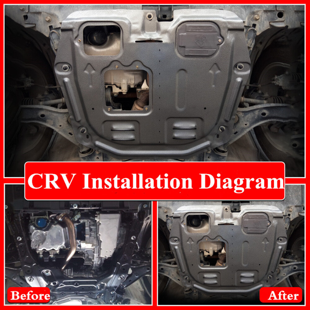 Under Engine Splash Cover Mud Guard for Ford Edge 2015 2016 2017-2021 2 ...