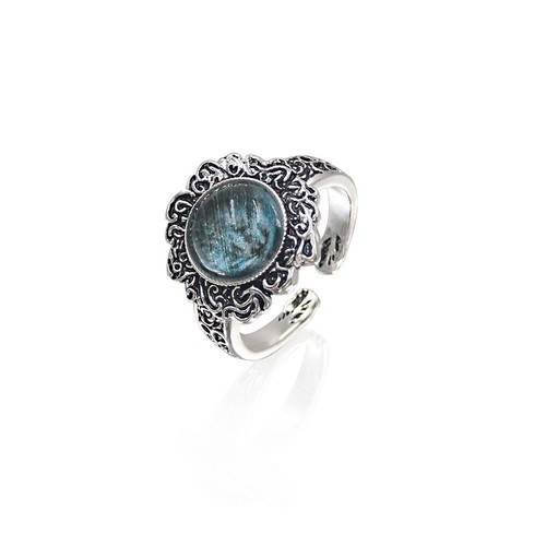 Witch Ranni Dark Moon Ring Adjustable Rings Retro Cosplay Jewelry With ...