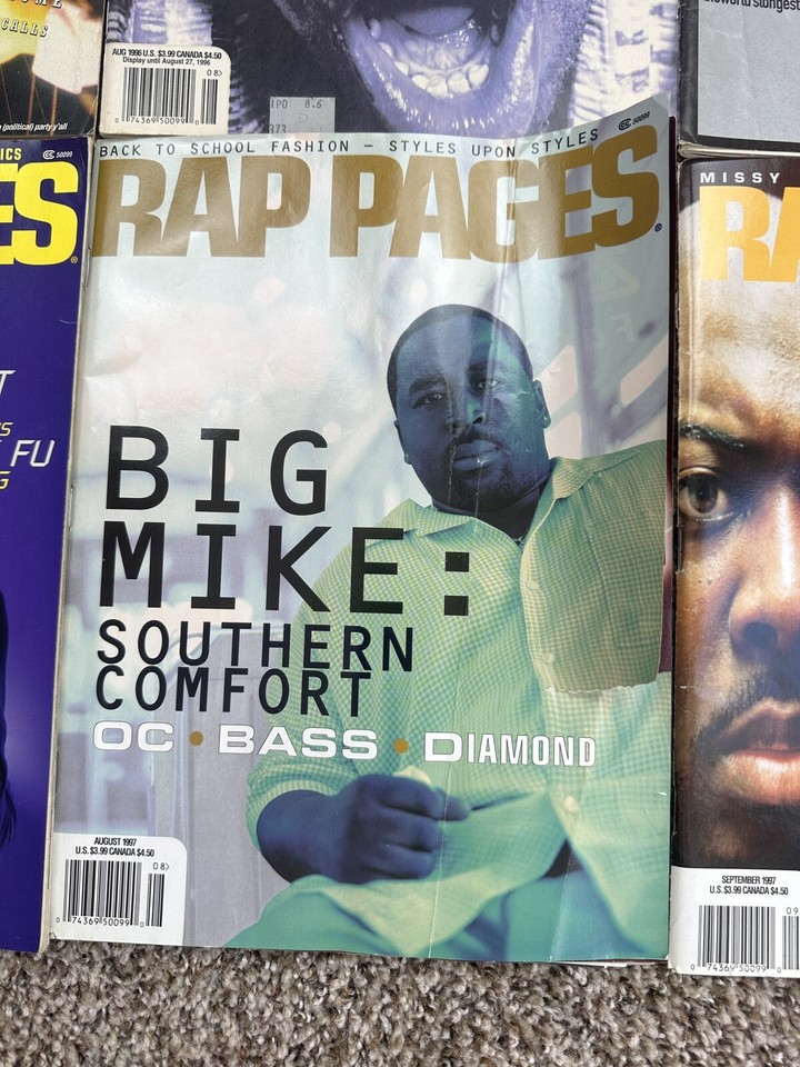 Rap Pages Hip Hop Magazine 1995-1997 Lot Of 17 - Eazy E, The Roots, Etc ...