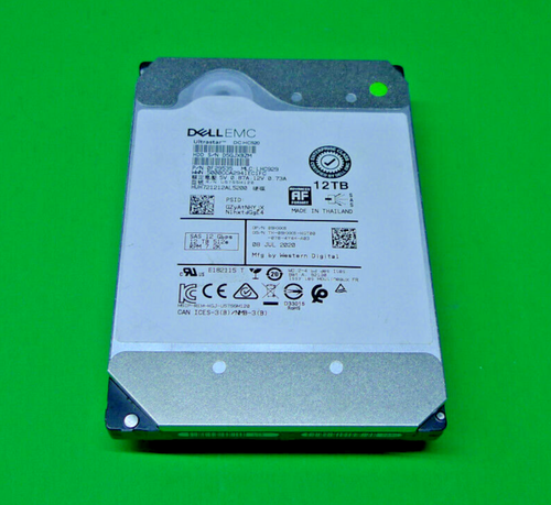 Dell Ultrastar DC HC520 12TB 7.2K RPM 12GBPS 512e 3.5" SAS Hard Drive ...