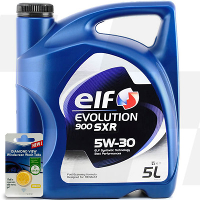 RENAULT RN0700 ELF Evolution 900 SXR 5W30 Engine Oil 5 Litre 5L + 5L ...