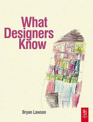 What Designers Know by Bryan Lawson (Hardcover, 2015) for sale online ...
