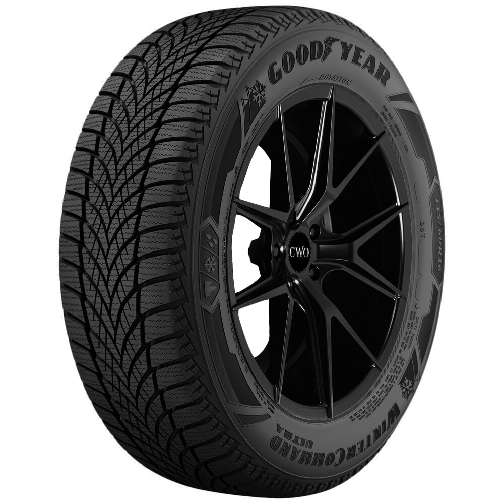 (QTY 4) 225/65R17 Goodyear Winter Command Ultra 102H SL Black Wall ...