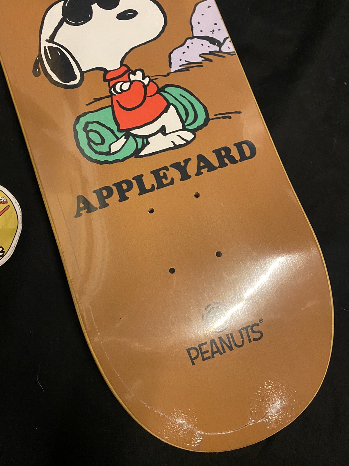 RARE Elements Peanuts Skateboard Deck Joe Cool Snoopy Charlie Brown ...