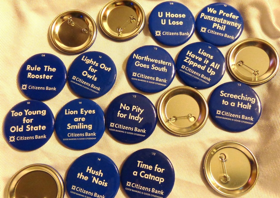 Penn State Bank Buttons - Many to choose from - $1.50 each | eBay