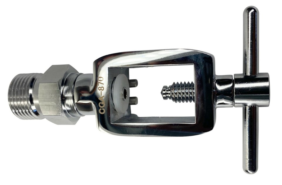 Oxygen Transfill Adaptor CGA870 to CGA540 Medical Aviation Scuba EMS ...