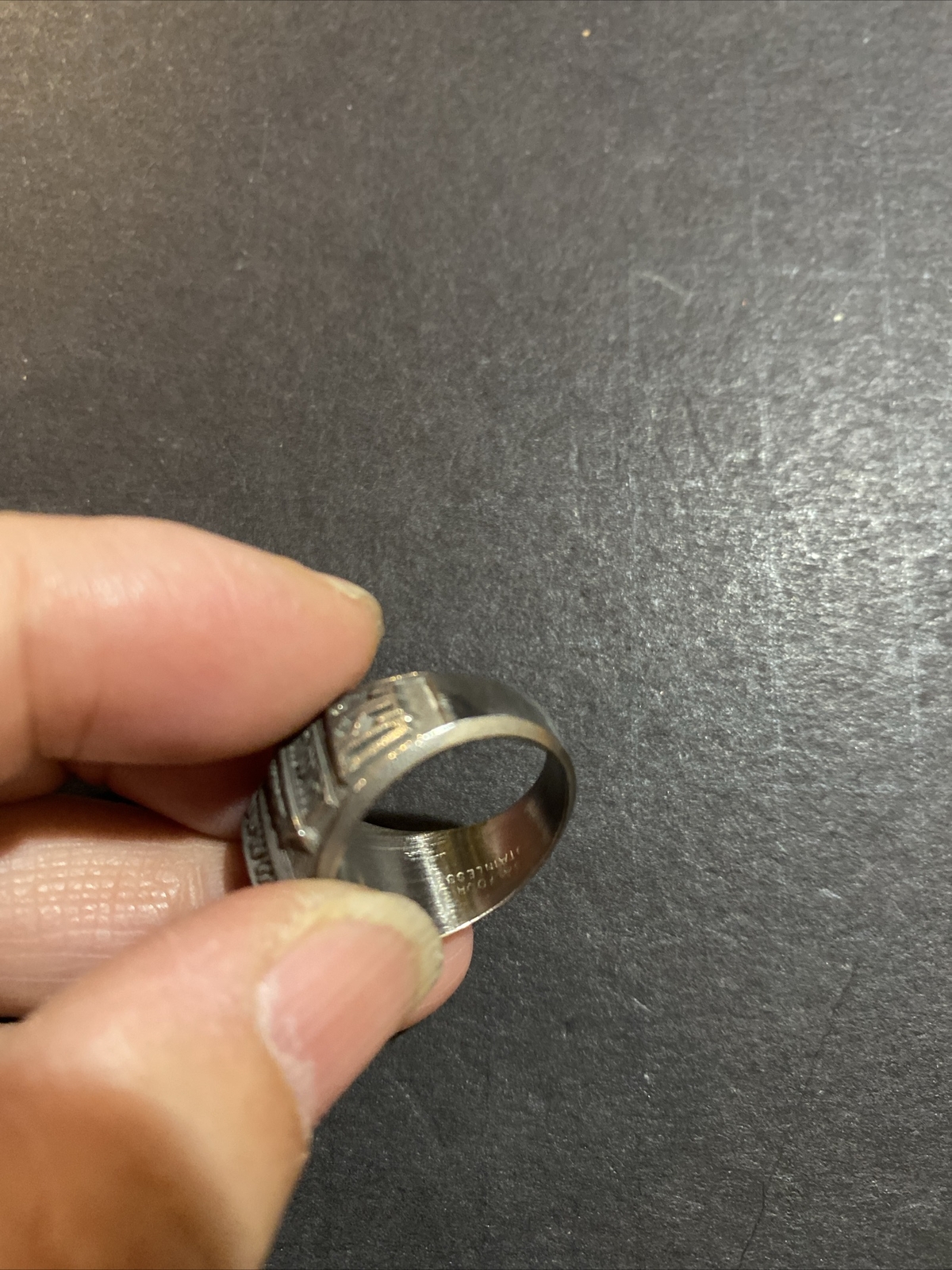 McDonald's Vintage Employee Recognition Ring Stainles… - Gem