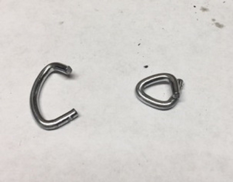 NEW ANGLE HOG RING PLIERS + 150 1/2" Galvanized Hog Rings HEAVY DUTY | eBay