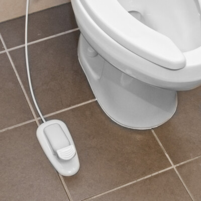 CLASSIC FOOT FLUSH Handicapped Elderly Toilet Pedal Flusher FOOTFLUSH ...