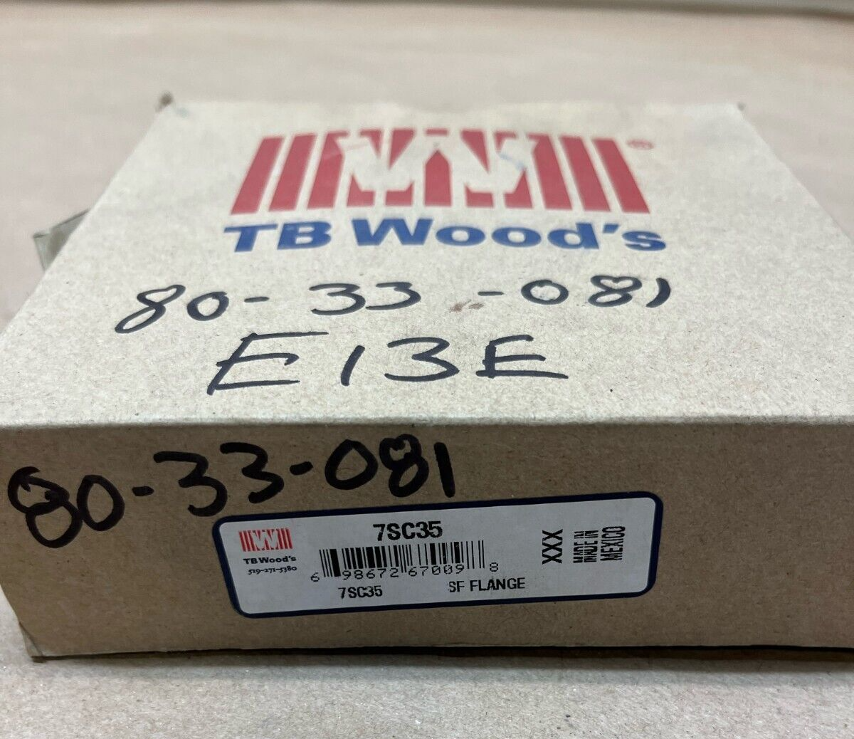 TB Wood's Sleeve Coupling Spacer Flange 7sc 7SC35 for sale online | eBay