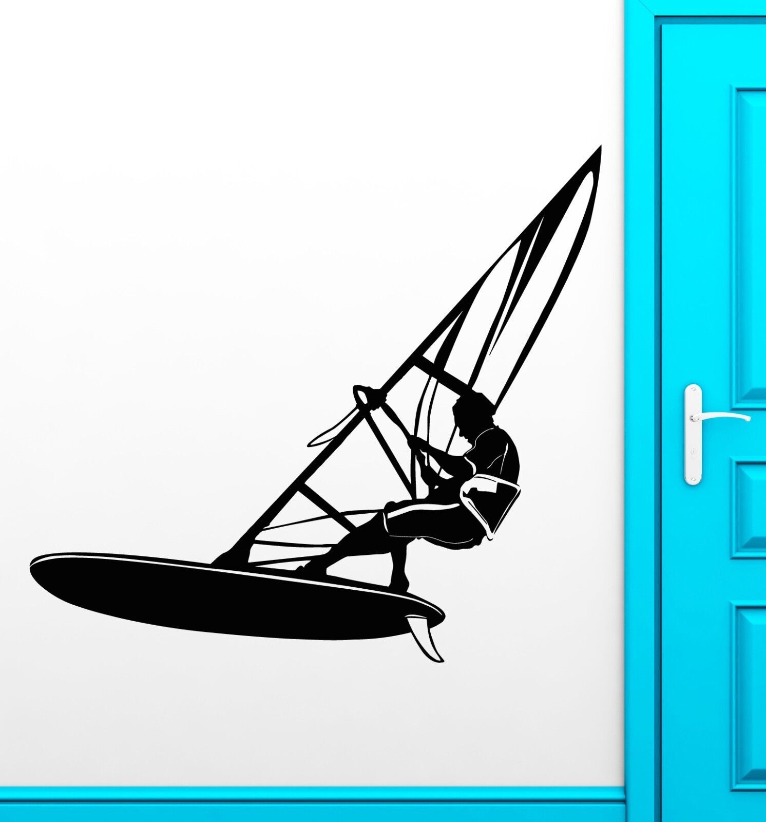 Wall Stickers Vinyl Decal Windsurfing Extreme Sports Water Cool Decor ...