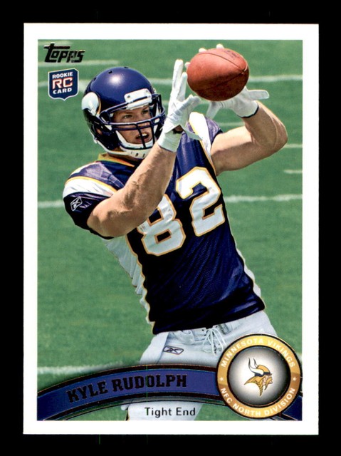 2011 Topps - One Handed Catch #6 Kyle Rudolph (RC) for sale online | eBay