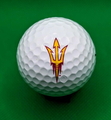 Arizona State University Sun Devils logo golf ball - NCAA - ASU | eBay