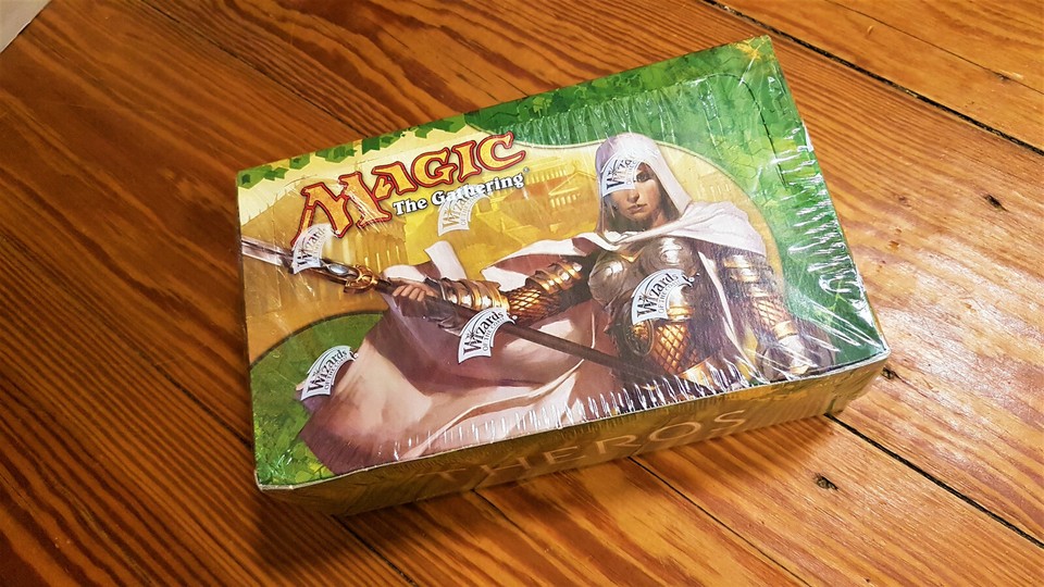 MTG Magic -|O|- THEROS -|O|- Draft Booster Box Display -|O|- Englisch Beyond | eBay