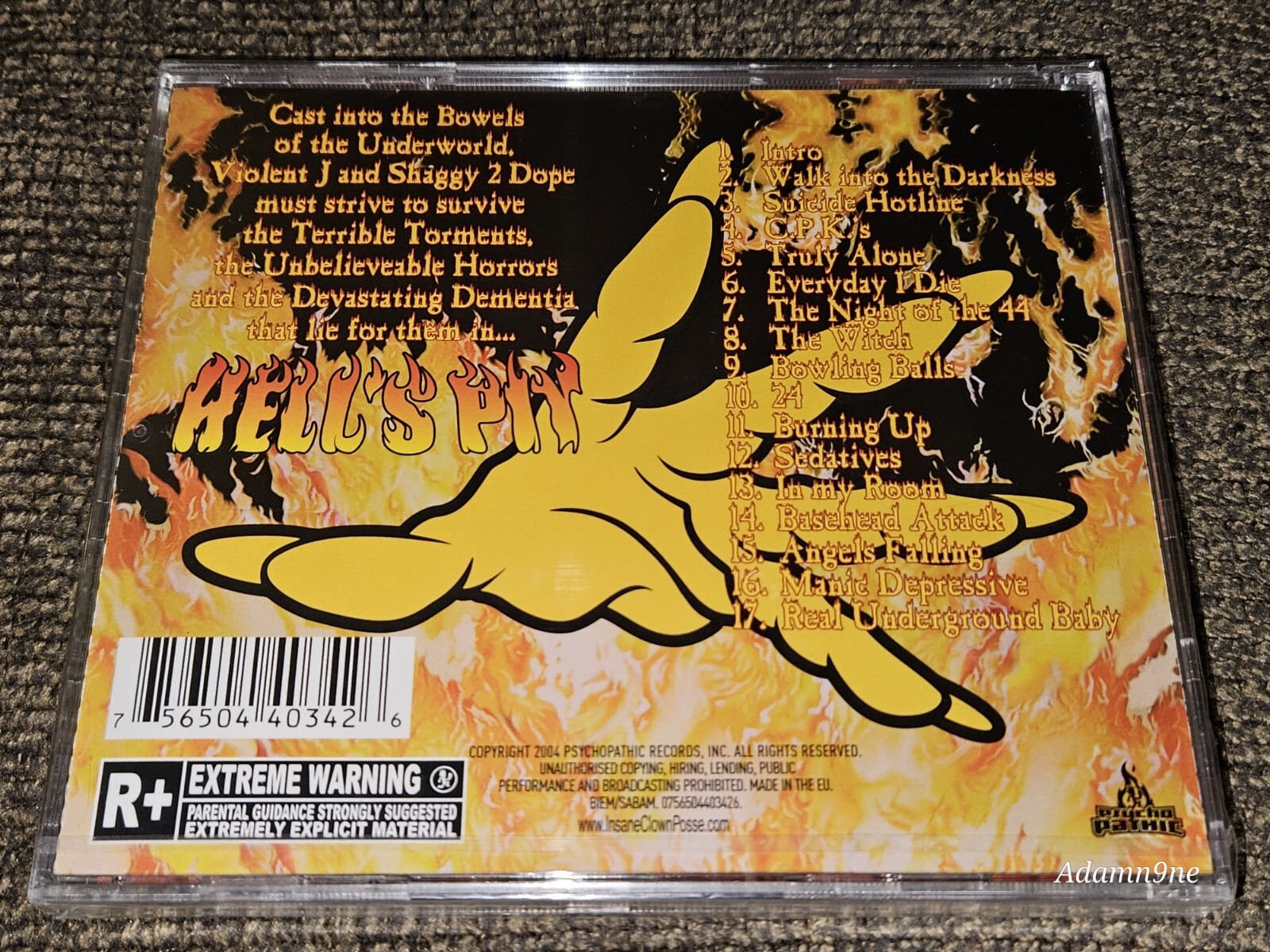 INSANE CLOWN POSSE: Hell's Pit CD Sealed European RARE 2004 | eBay