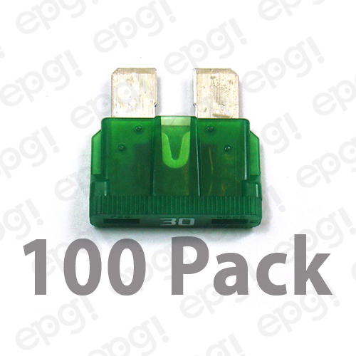 FUSE ATC30 COOPER BUSSMANN 30 AMP ATC BLADE-TYPE FUSE 100 PACK #ATC30 ...