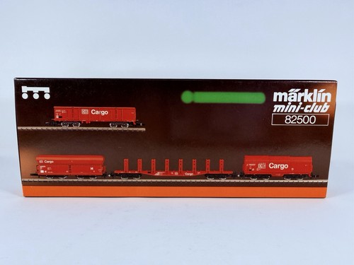 Marklin Mini-Club Z-Scale 82500 Freight Car Set DB Cargo MHI | eBay
