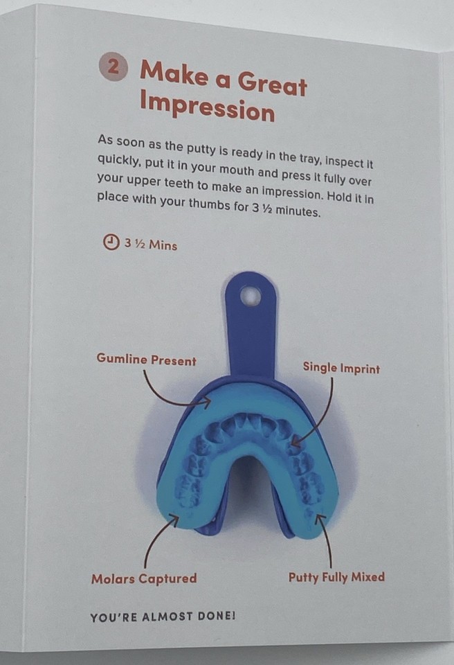 Dental Impression Putty Mold Kit UPPER & LOWER For Grills And Crowns | eBay