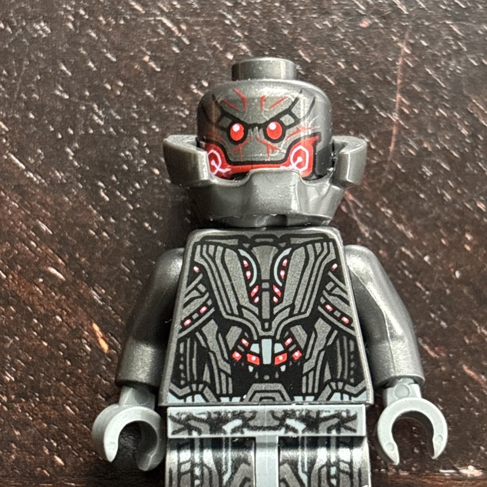 Lego Ultron Prime Minifigure #sh0175 Set #76031 The Hulk Buster Smash ...