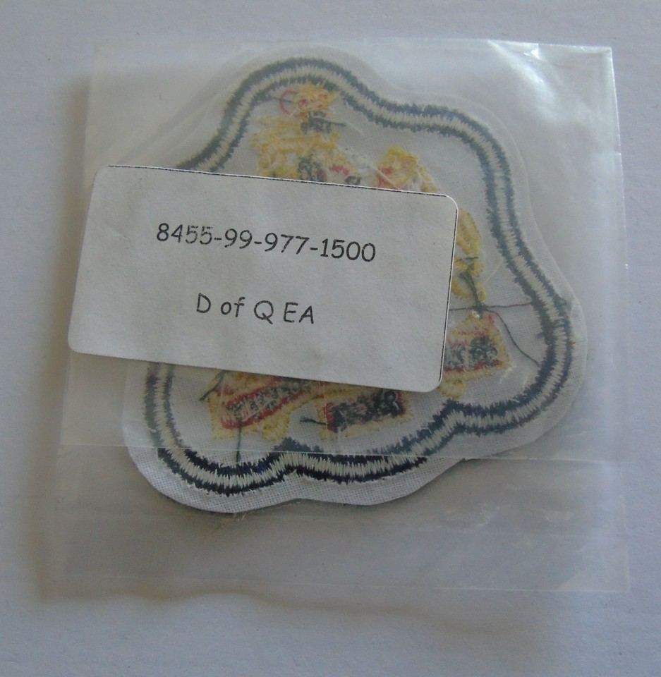 British Army Warrant Officer Class 1 Sleeve Badge - Engineers | eBay UK