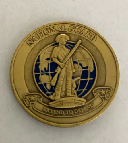 National Guard Extend to Defend Challenge Coin F14 | eBay