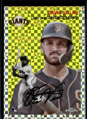 2023 Topps Chrome Platinum Anniversary #48 David Villar X-Fractor | eBay