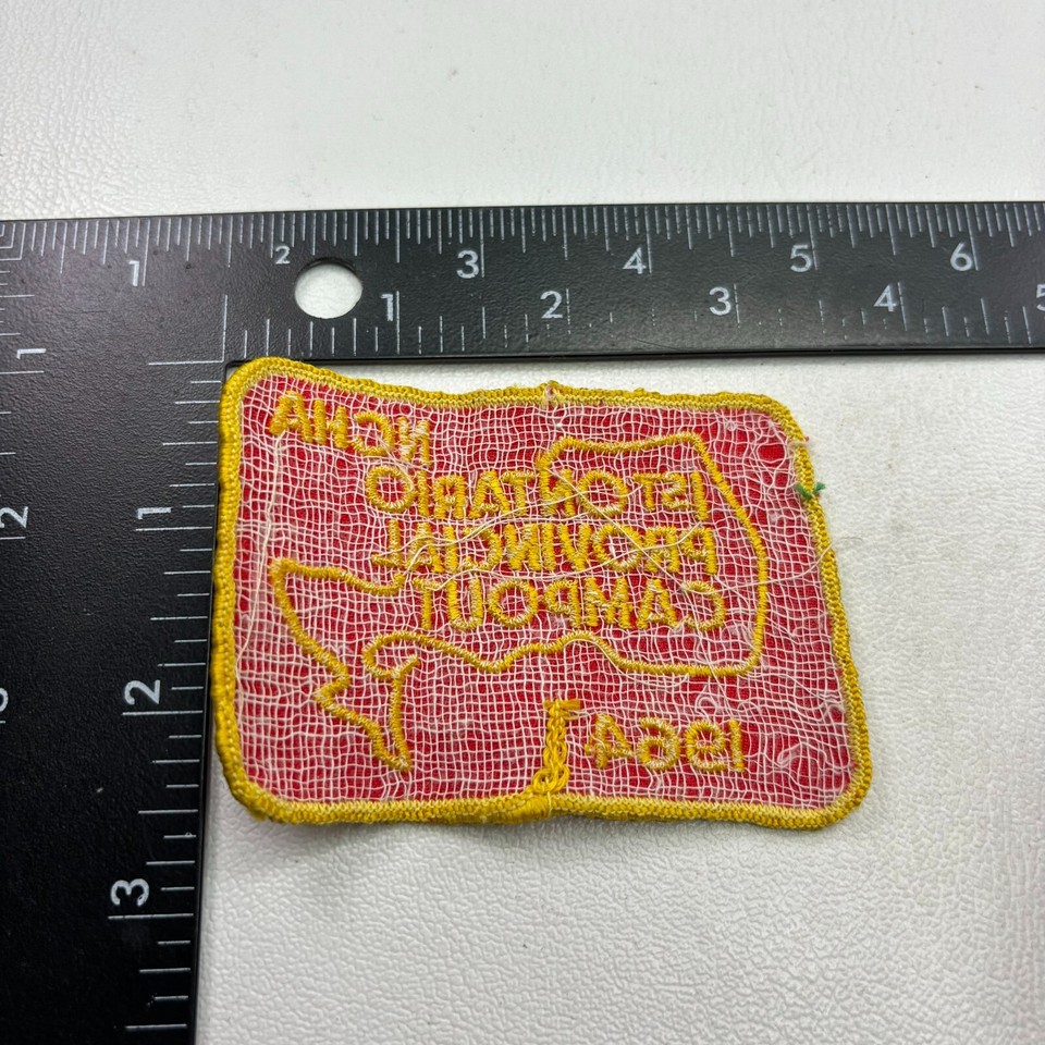 VTG FIRST! 1964 NCHA Camp Hike 1ST ONTARIO PROVINCIAL CAMPUT Canada ...