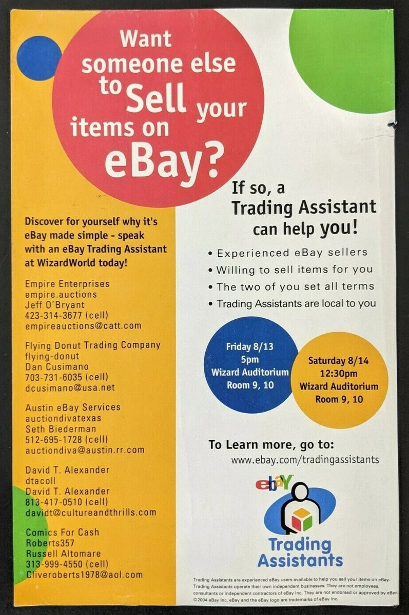 Ebay Sales Assistant
